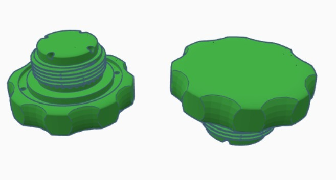 Free 3D file Hydraulic oil fill plug・3D print design to download・Cults