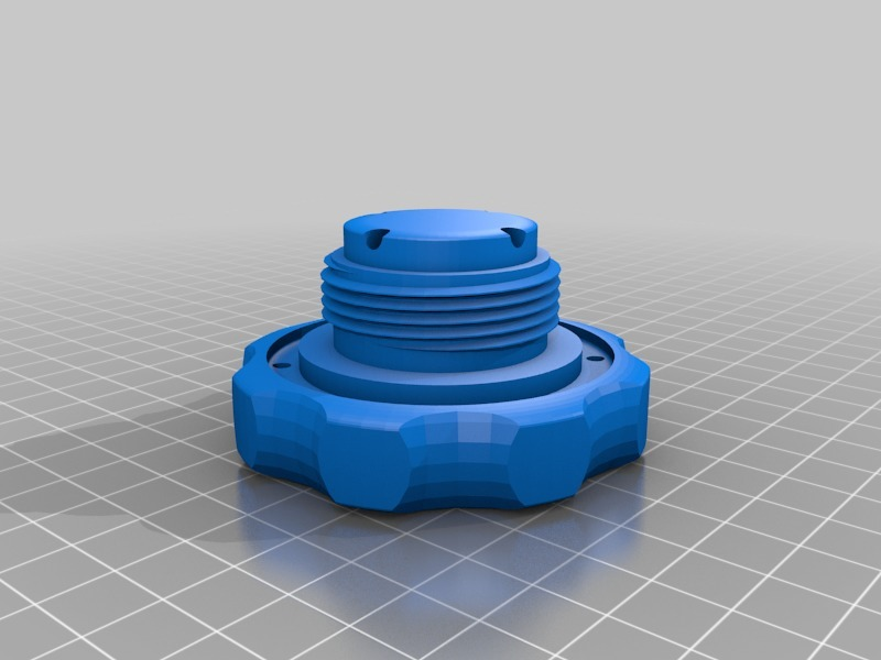 Free 3D file Hydraulic oil fill plug・3D print design to download・Cults