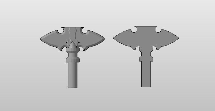 Free STL file Sword Art Online - Kirito Elucidator Sword・Design to ...