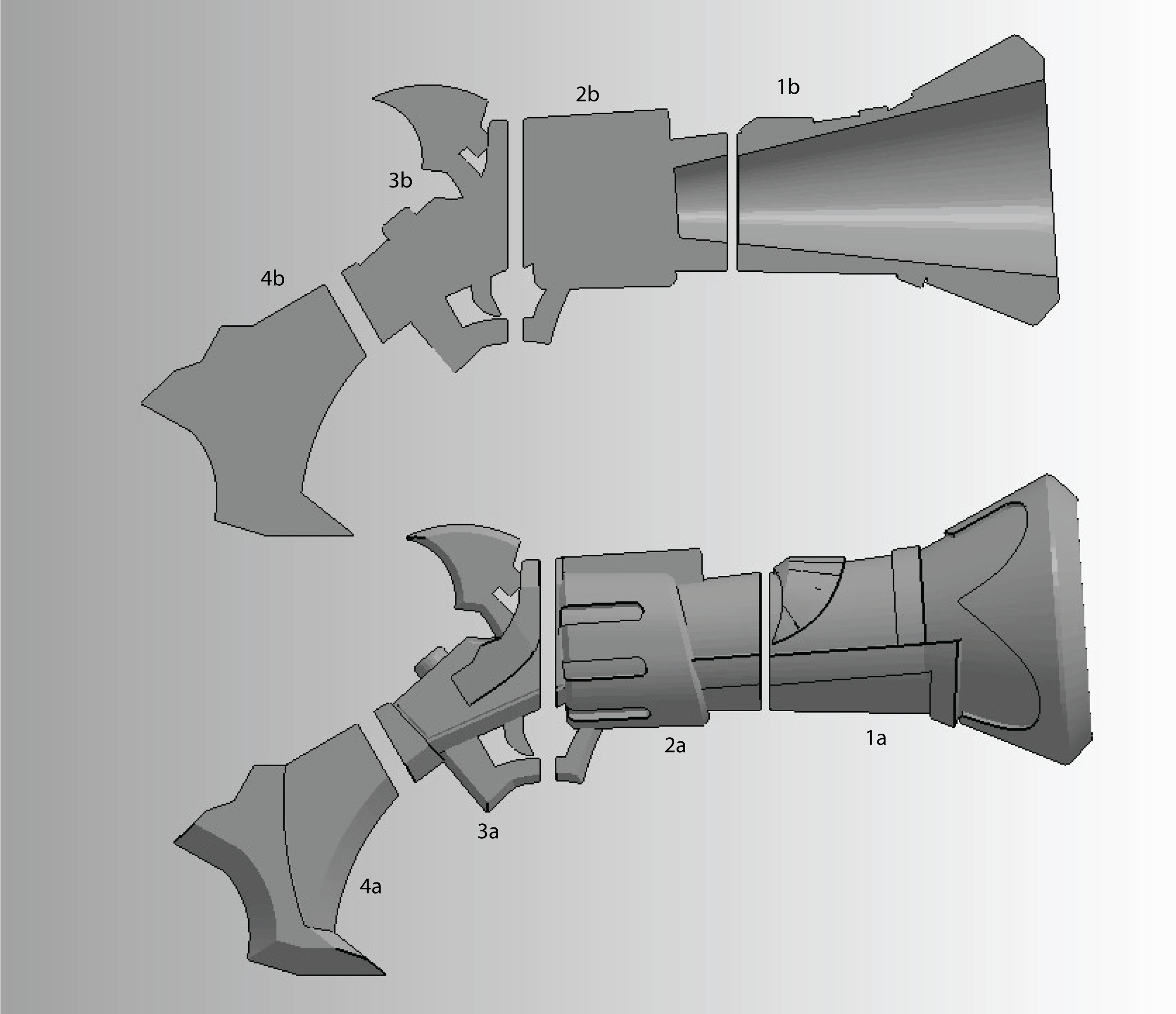 STL file League of Legends: Wild Rift - Miss Fortune Pistol・3D printing ...