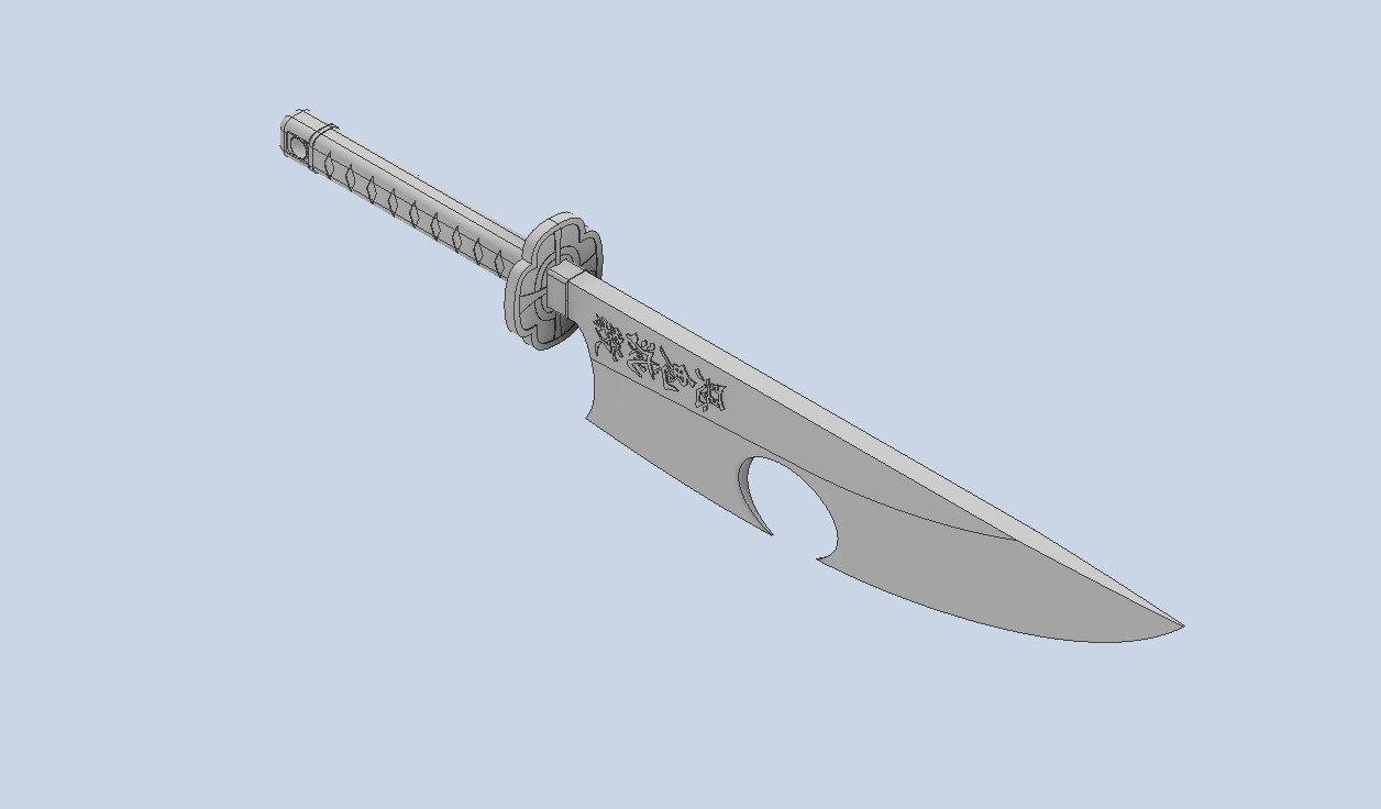 STL file Demon Slayer - Tengen Uzui Dual Nichirin Cleavers・Design to ...