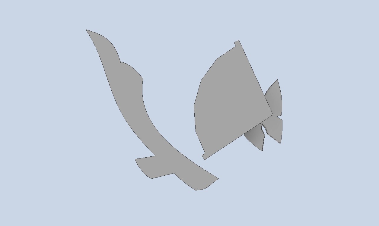 STL file Genshin Impact - Raiden Shogun Hair Accessories 💇・3D printable ...