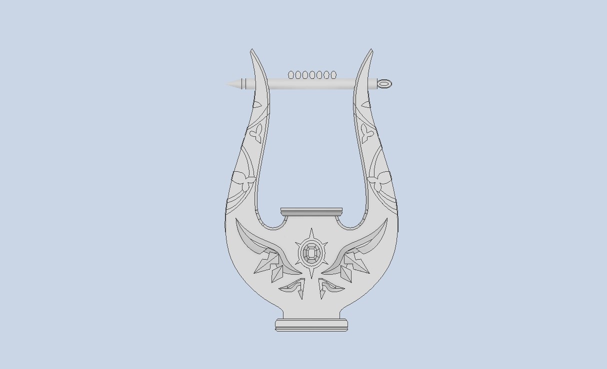 STL file Genshin Impact - Venti Lyre・3D printable model to download・Cults