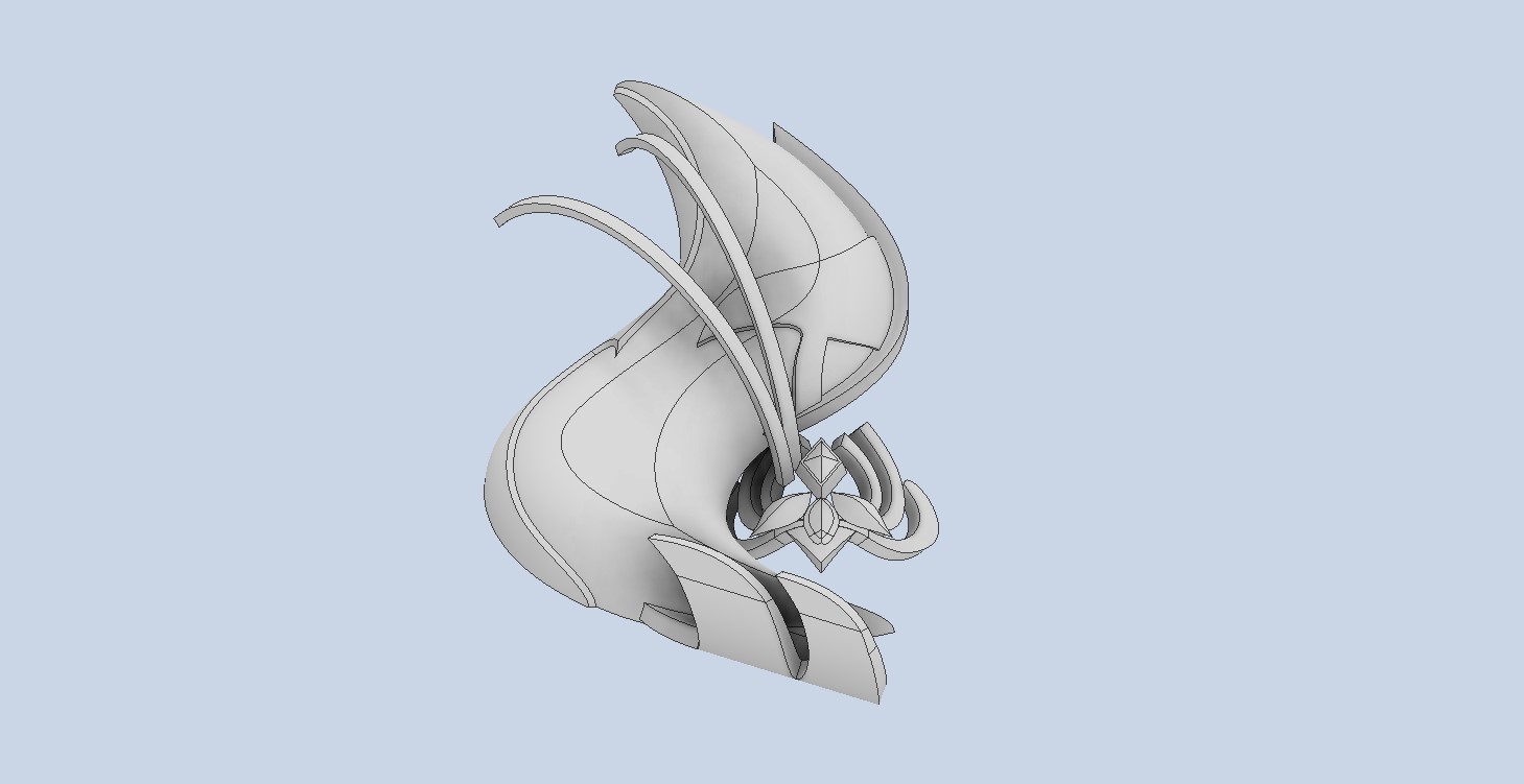 STL file Genshin Impact - Shenhe Head Accessories 🚗・3D print model to ...