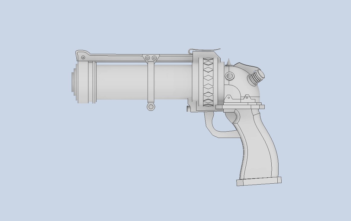 Archivo STL League of Legends: Arcane - Jinx Zap Blaster・Modelo para ...