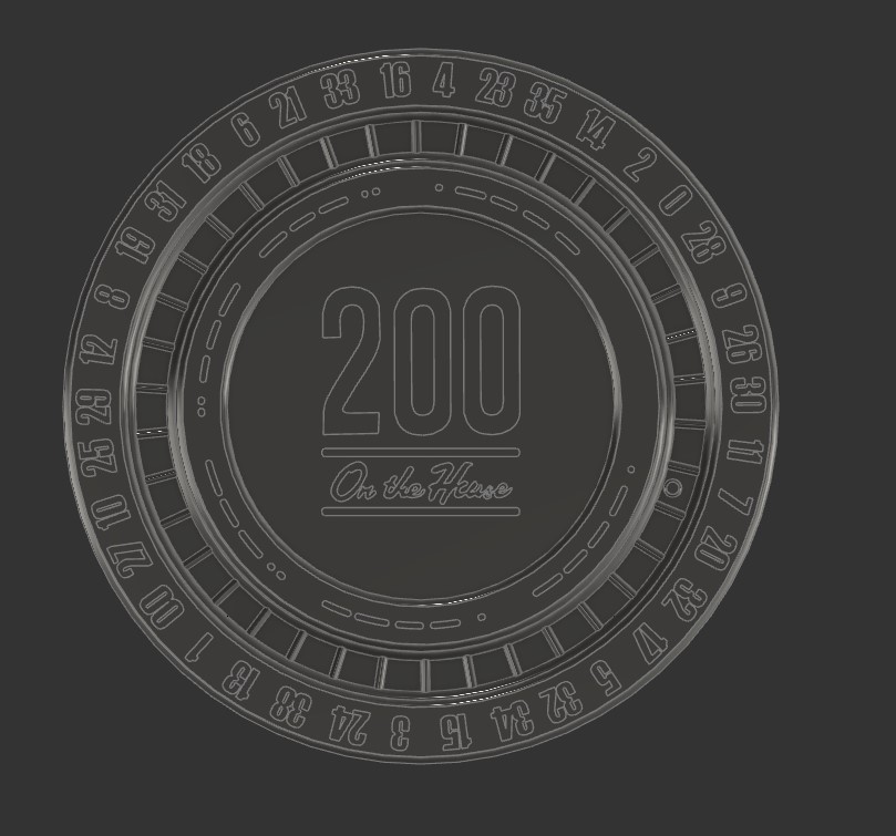 STL file the Platinum Chip from fallout New Vegas 🆕・3D printing design ...