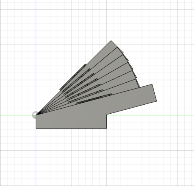 Free STL file Overhang test 75° (5° steps)・3D printer model to download ...