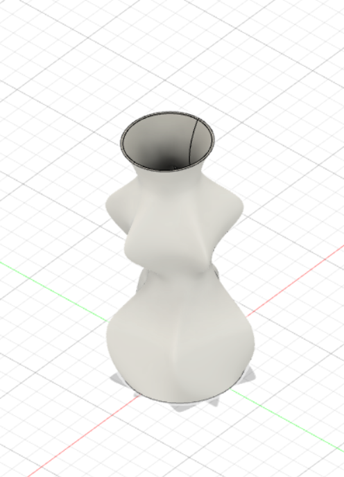 Free STL file Woman" vase 0020・3D printer design to download・Cults