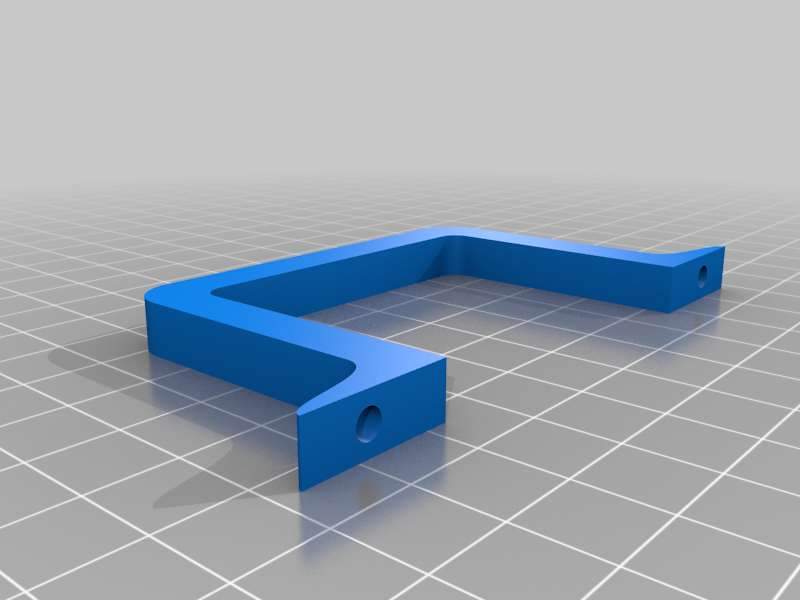 Free 3D file EU Electrical Power Curve Wall Bracket・Object to download ...