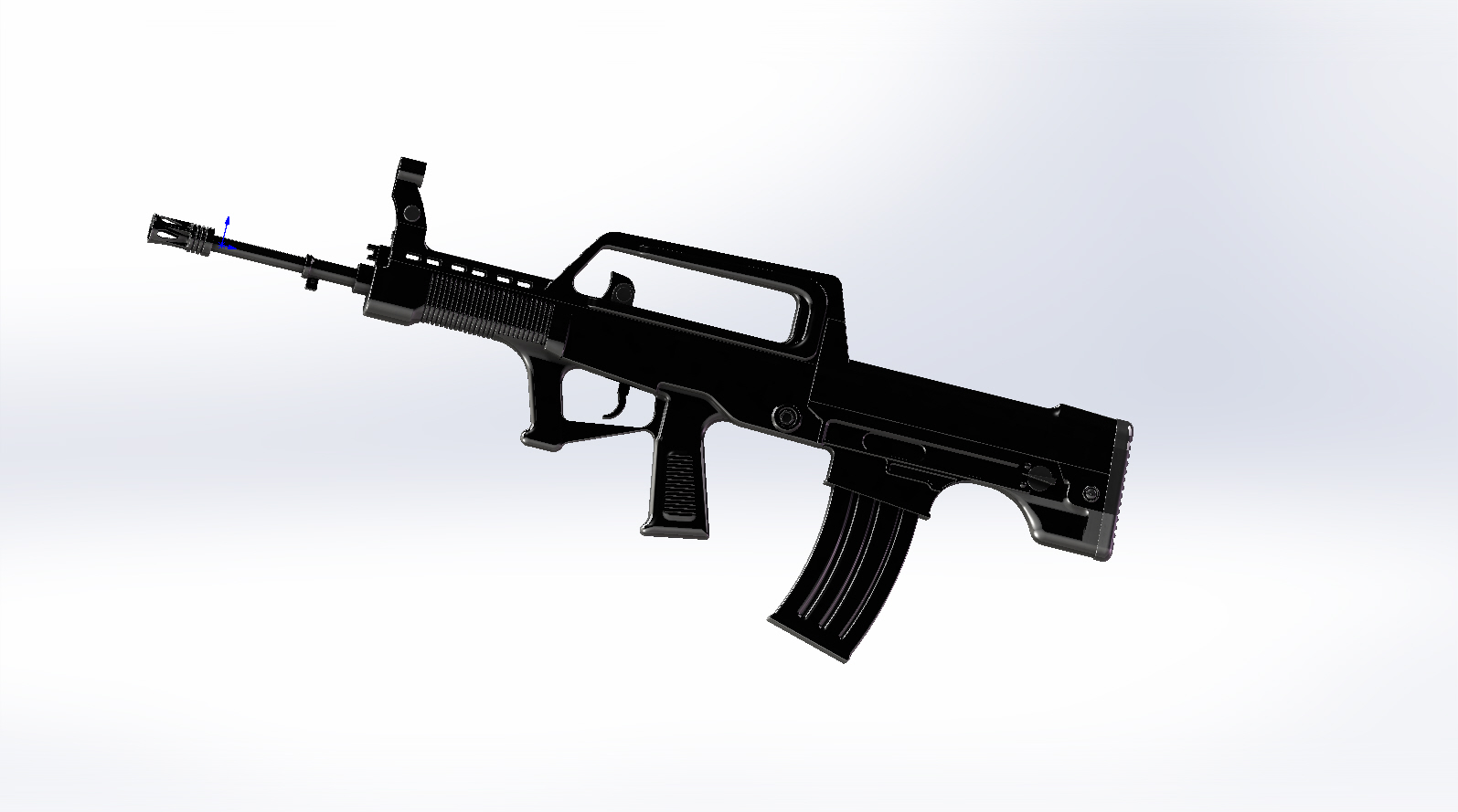 Free STL file Assault rifle・Model to download and 3D print・Cults
