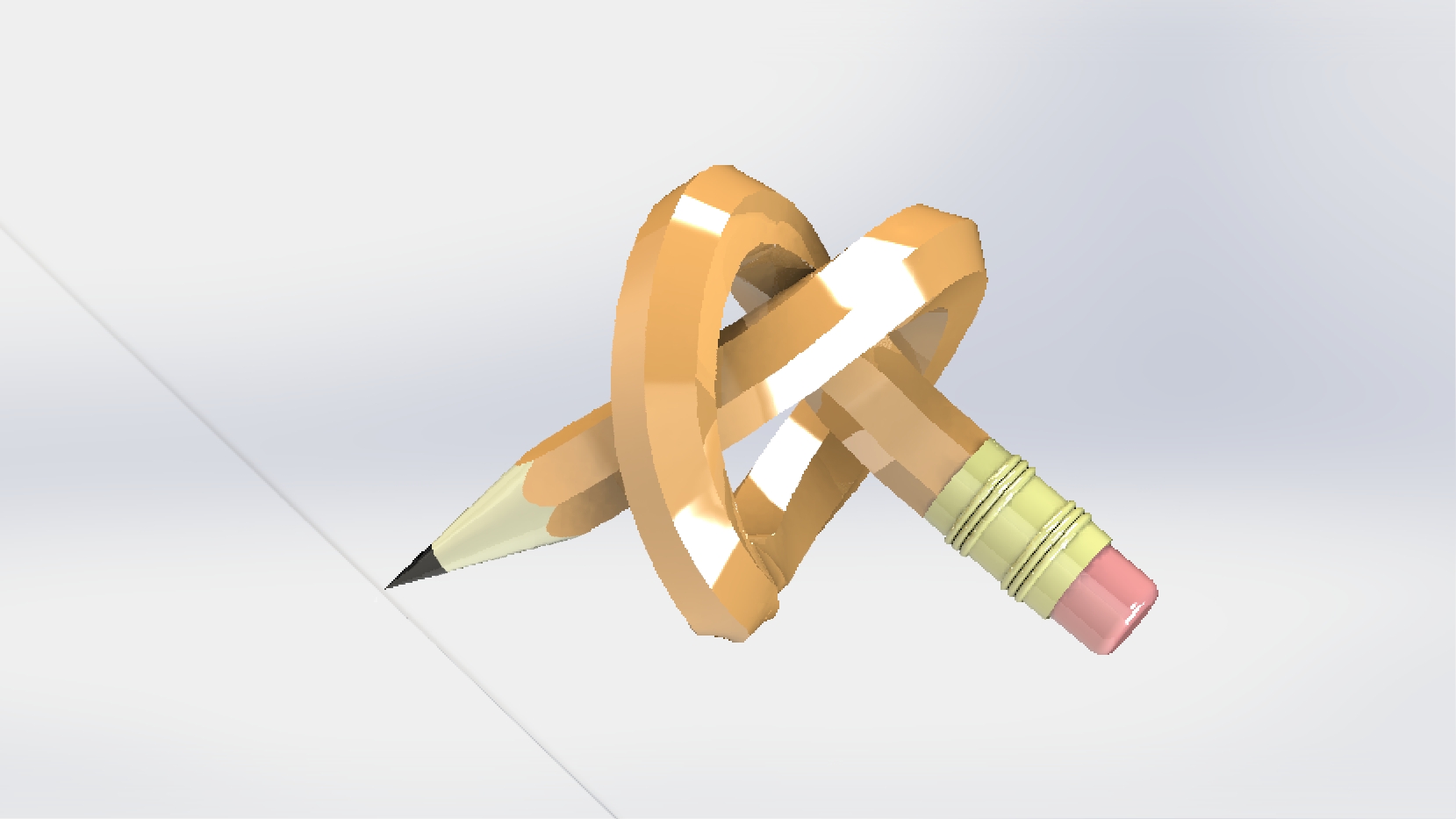 Free STL file Pencil Knot・3D print object to download・Cults