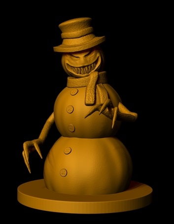 Free STL file Snowman・3D printable design to download・Cults