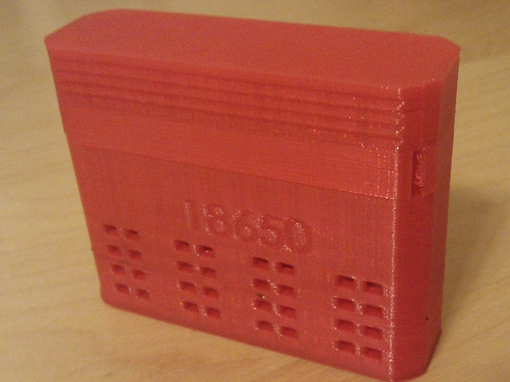 Archivo 3D gratis Estuche para pilas 18650 y 18500 🔧・Modelo imprimible en 3D para descargar・Cults