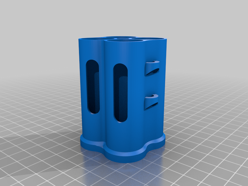 Archivo 3D gratis Estuche para pilas 18650 y 18500 🔧・Modelo imprimible en 3D para descargar・Cults