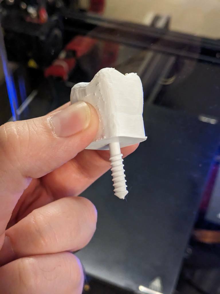 Free 3D file Pumpkin Teeth Screw・Template to download and 3D print・Cults