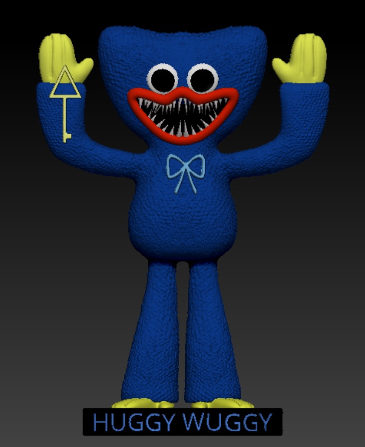 STL file HUGGY WUGGY POPPY PLAYTIME 🎲・3D printer design to download・Cults