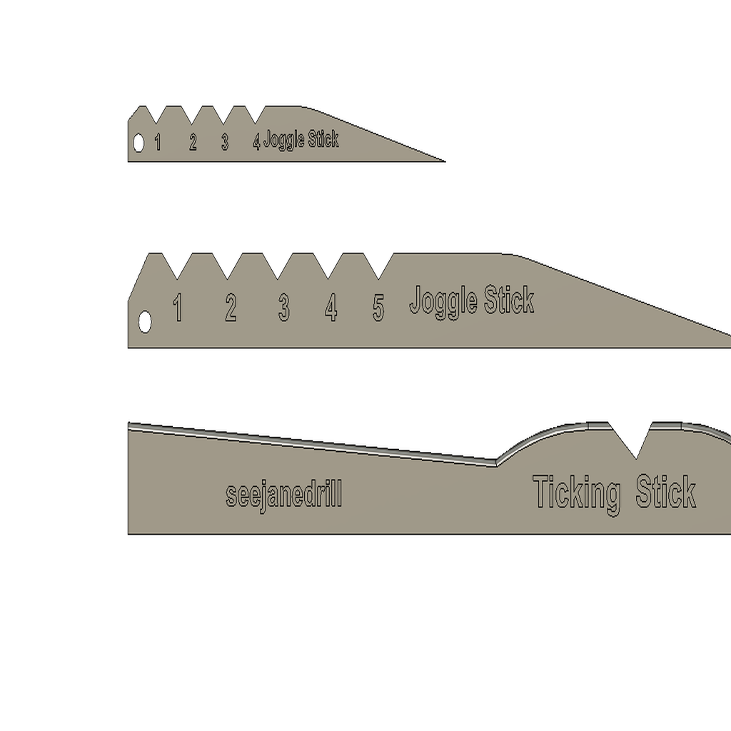 Free 3D file Jogging Stick (Sticking)・Object to download and to 3D ...