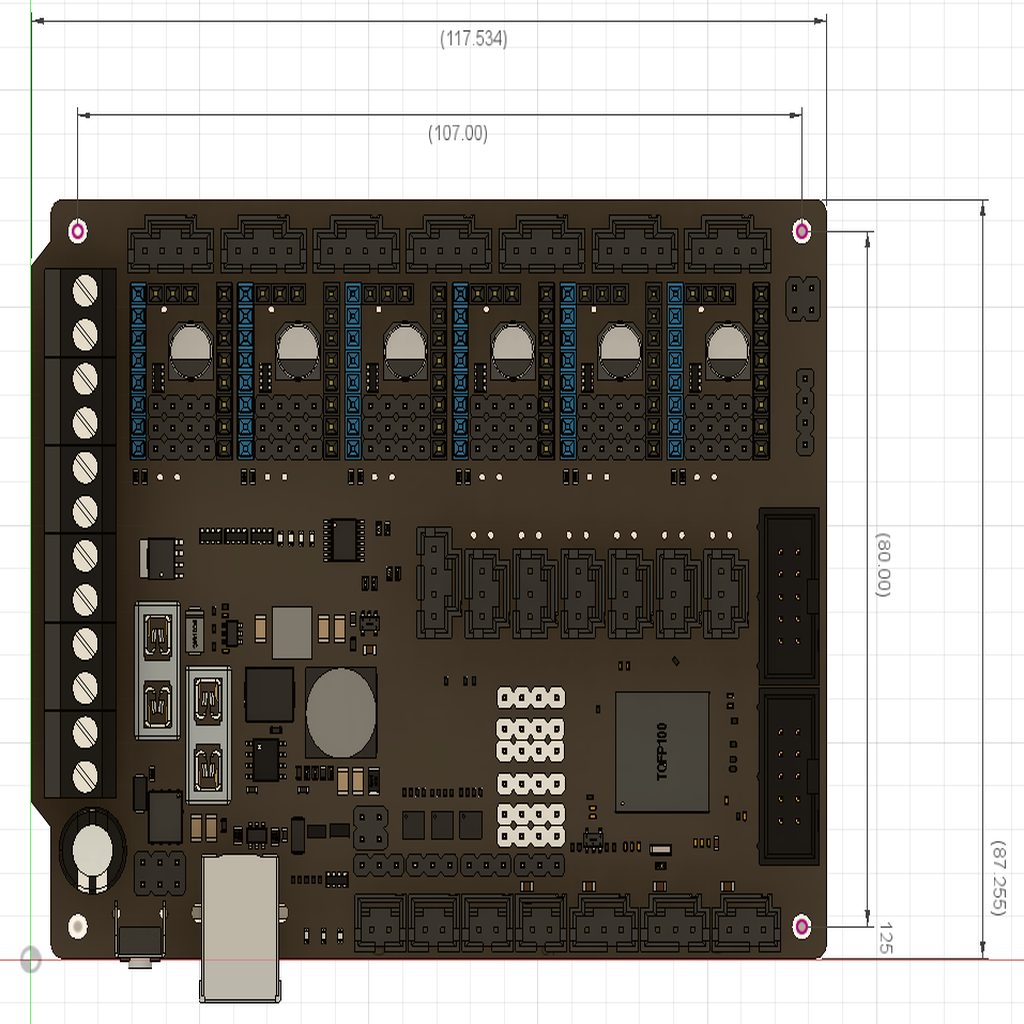 Free 3D file FYSETC S6 Board STL and Step file・3D printer design to ...