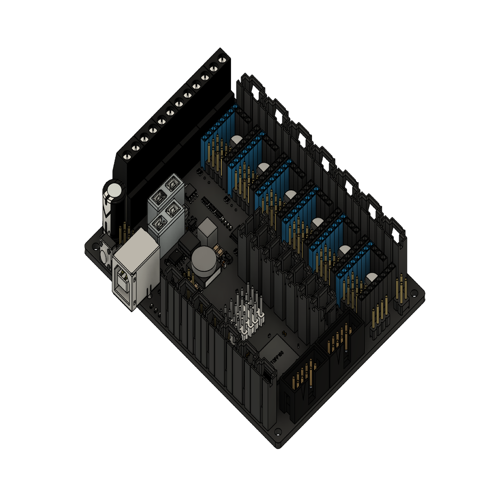 Free 3D file FYSETC S6 Board STL and Step file・3D printer design to ...