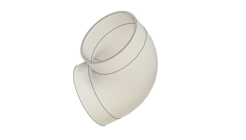 Free 3D file 100 mm vent elbo・3D print design to download・Cults