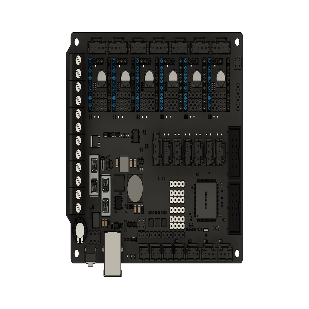 Free 3D file FYSETC S6 Board STL and Step file・3D printer design to ...