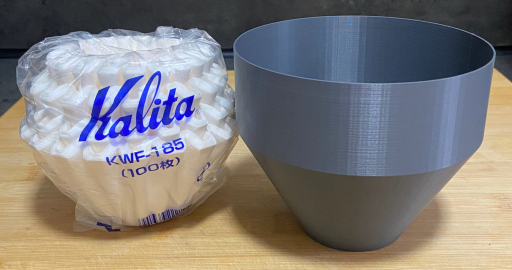 Free 3D file Kalita Wave 185 Filter Container / Box・3D print model to download・Cults