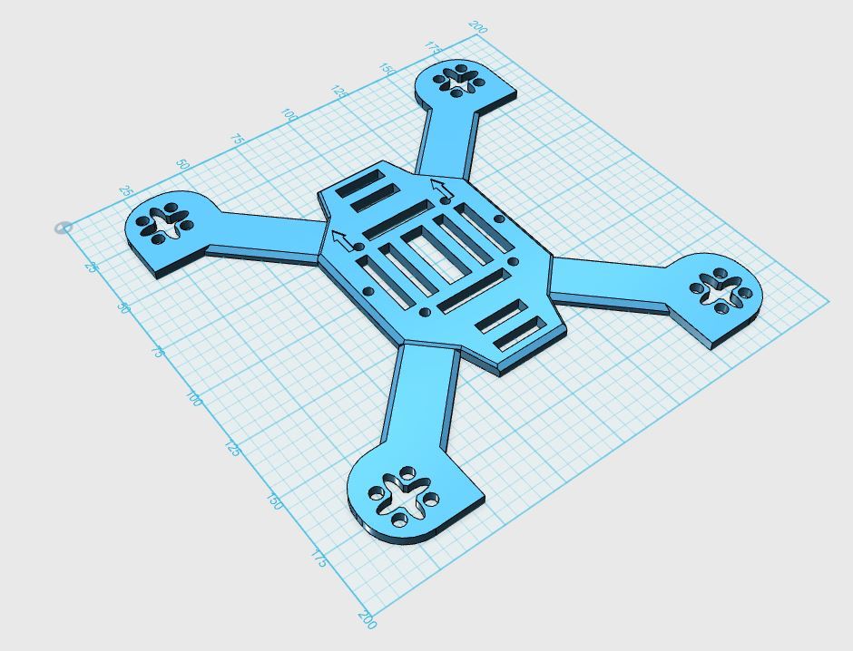 3D file Drone 3dfe fpv 🔧・3D printable model to download・Cults
