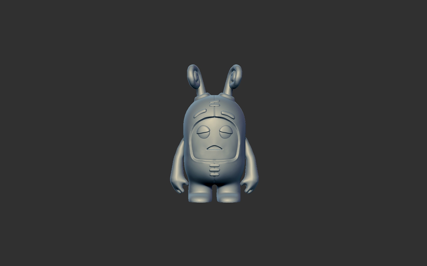 OBJ file Oddbods 👽・3D printer model to download・Cults
