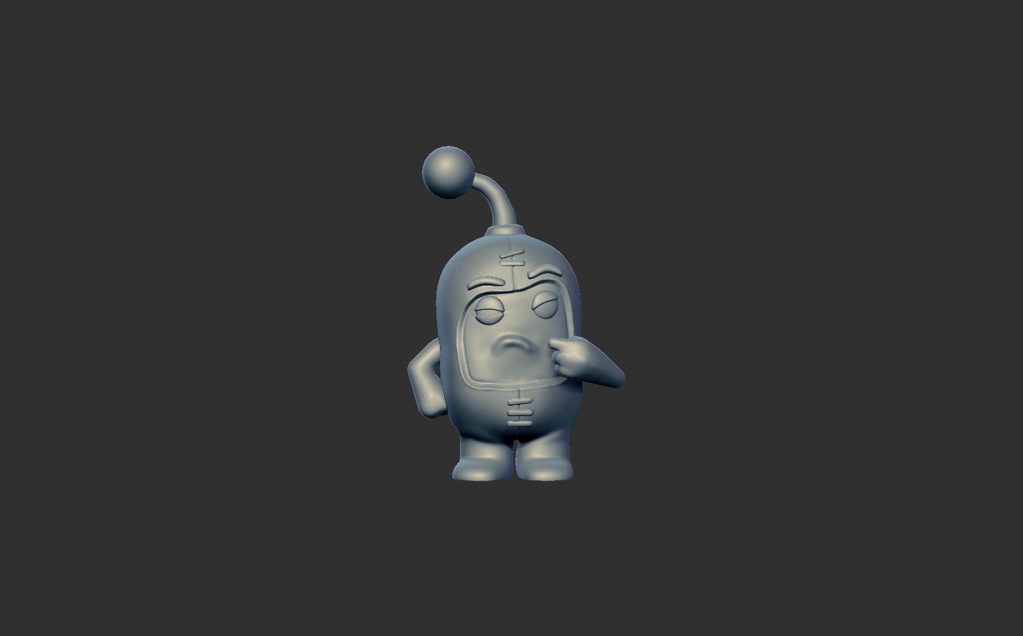 OBJ file Oddbods 👽・3D printer model to download・Cults