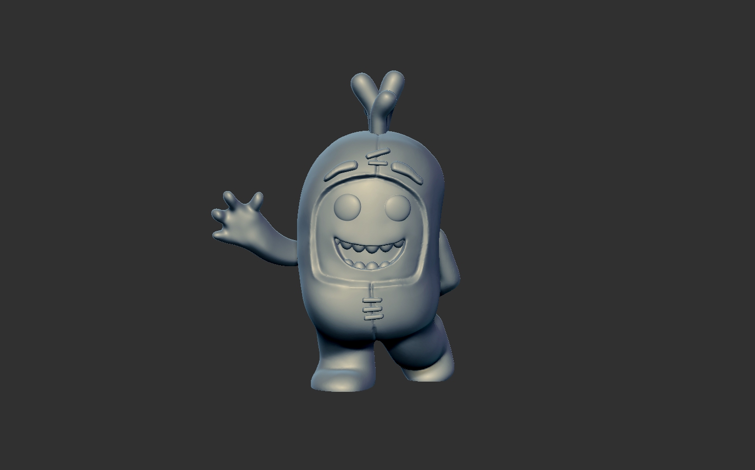 OBJ file Oddbods 👽・3D printer model to download・Cults