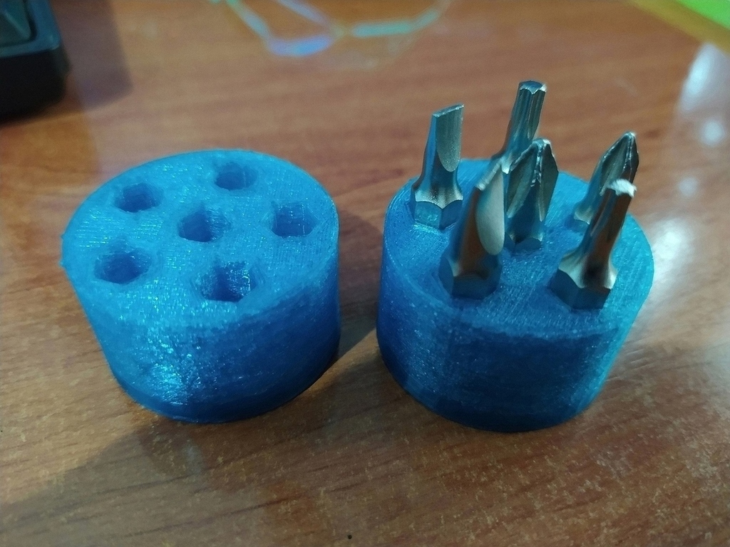 Free 3D file Screwdriver bits base・3D printer design to download・Cults