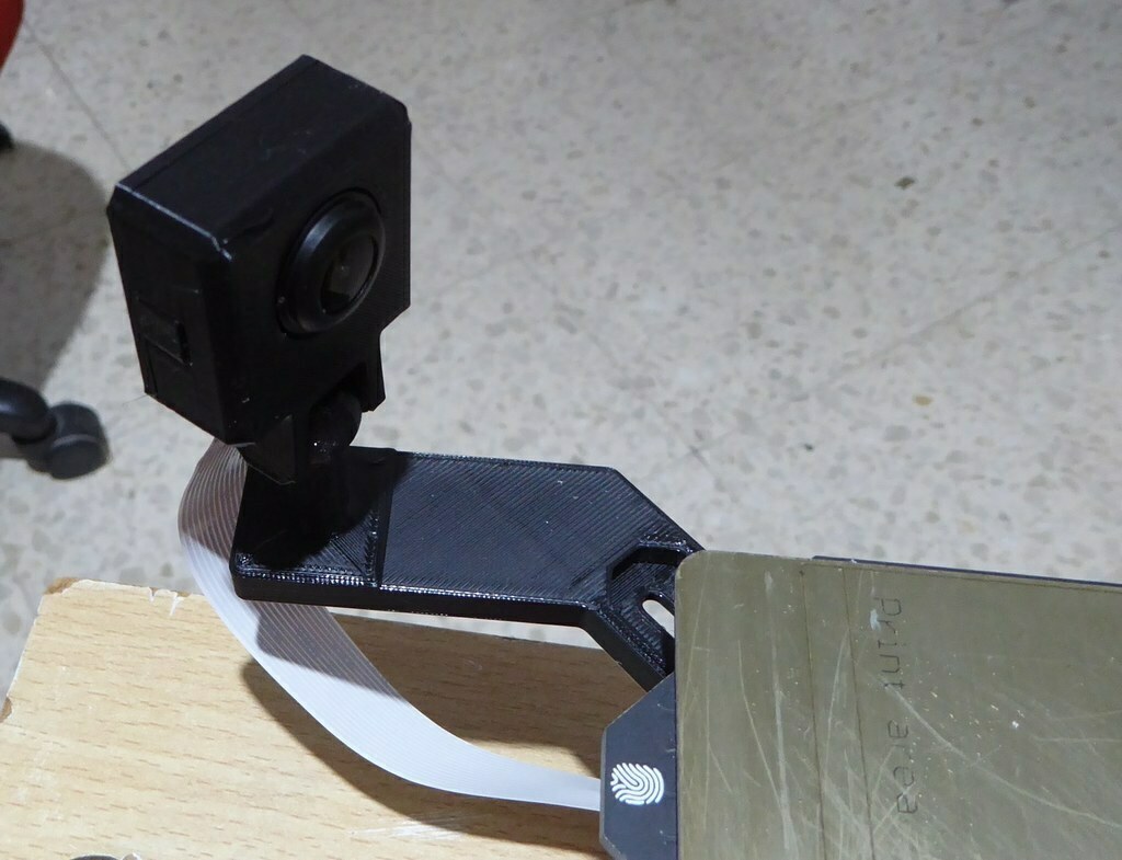 Free 3D file Prusa i3 MK3 camera mount for pi-camera fisheye.・3D print ...
