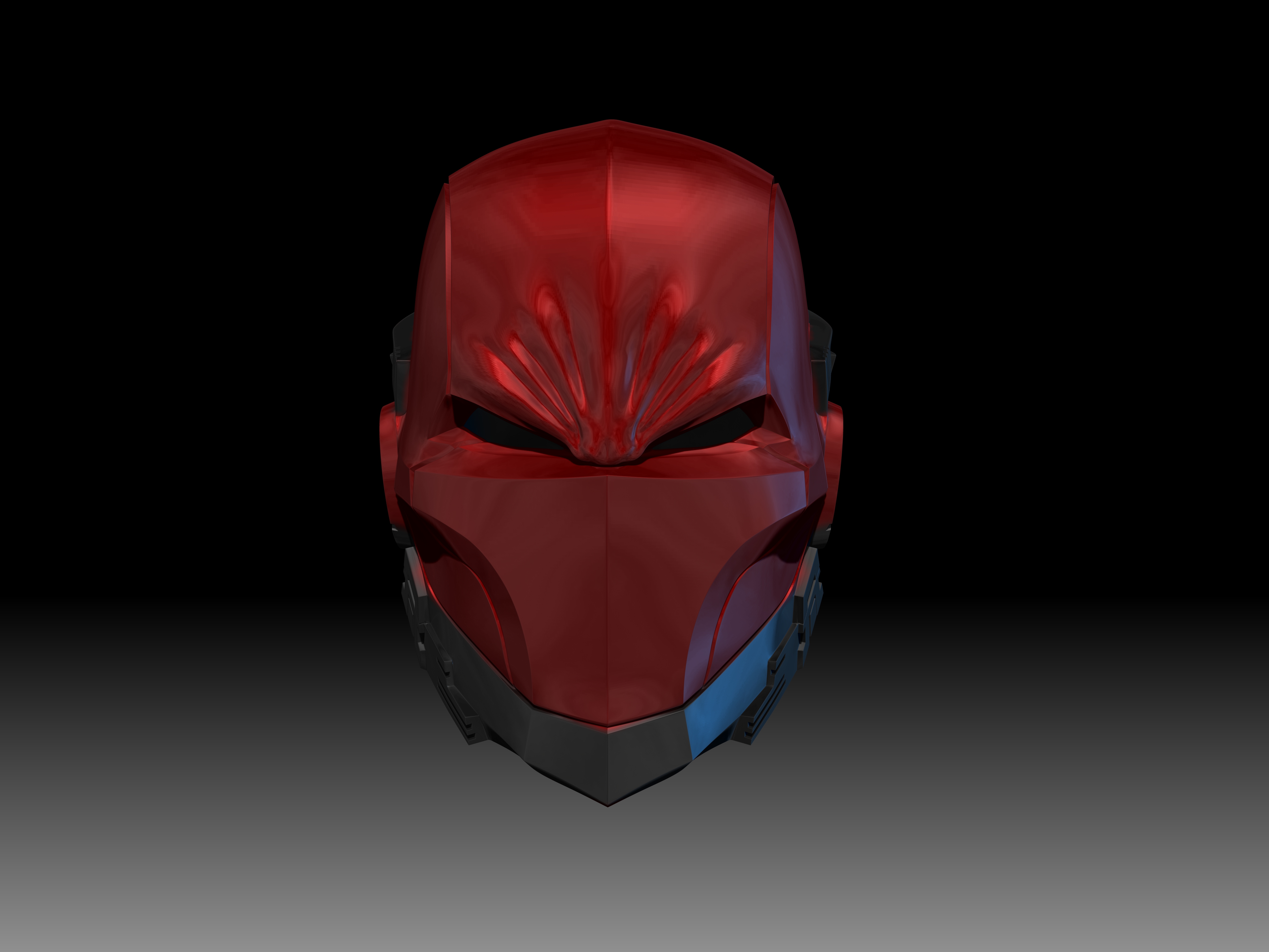 STL file RED HOOD HELMET MASK・3D print model to download・Cults