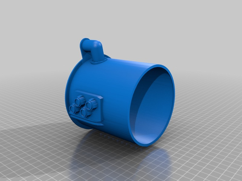 Free OBJ file Industrial Storage Tank・3D print design to download・Cults