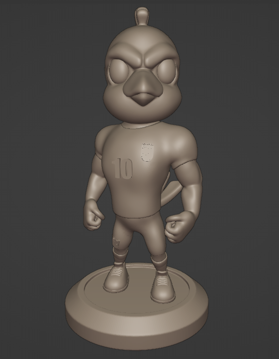 STL file Canarinho Bravo - Angry Canary 3D print model・3D printable ...