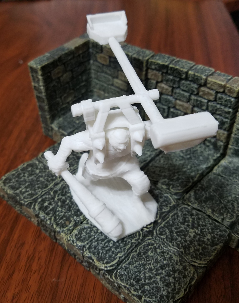 Fichier 3D gratuit Ogre avec trébuchet goblin hucker・Objet imprimable ...