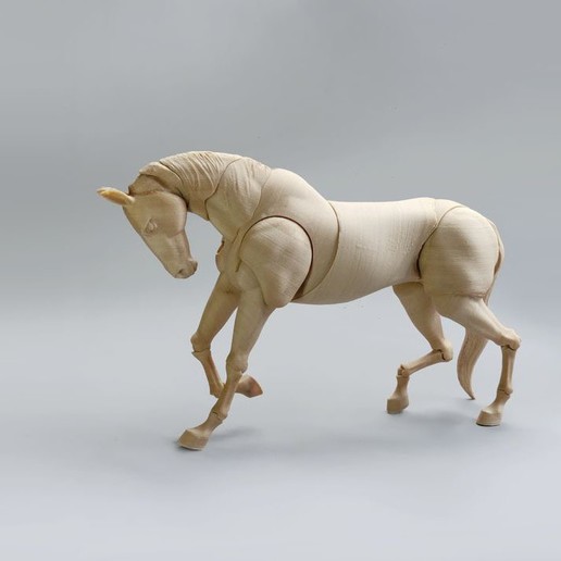 Télécharger fichier STL Cheval articulé • Modèle à imprimer en 3D ・ Cults