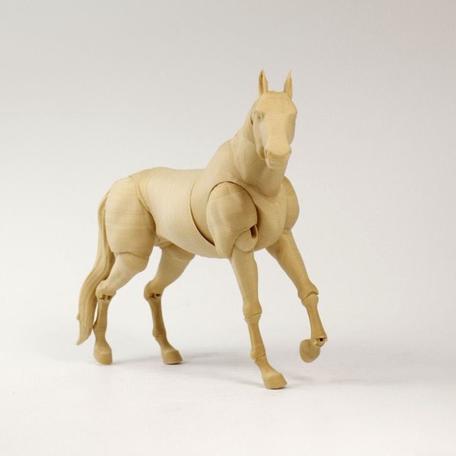 Télécharger fichier STL Cheval articulé • Modèle à imprimer en 3D ・ Cults