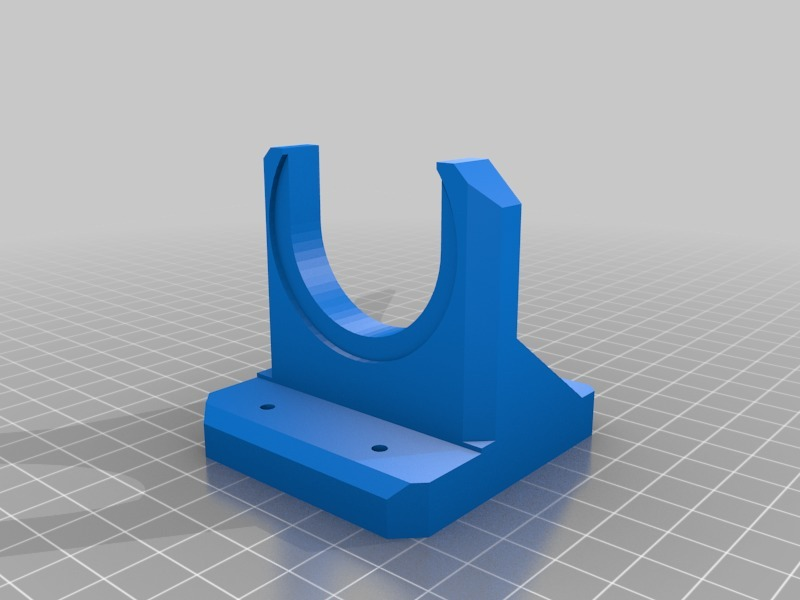 Free 3D file Simple wall Flashlight holder・3D printable model to ...
