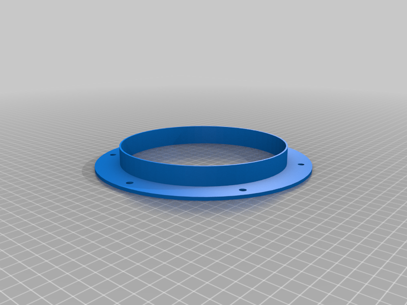Free 3D file flange for 150mm rangehood duct・3D print object to ...