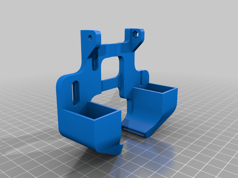 Free 3D file 5020 Dual blower part cooling for Ender 3 volcano nozzle ...