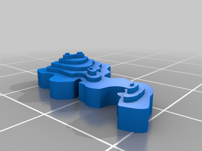 Free 3D file Avatar: The Last Airbender Topographic Map 🗺️・3D printing ...