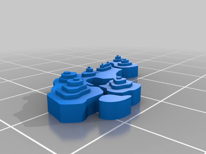 Free 3D file Avatar: The Last Airbender Topographic Map 🗺️・3D printing ...