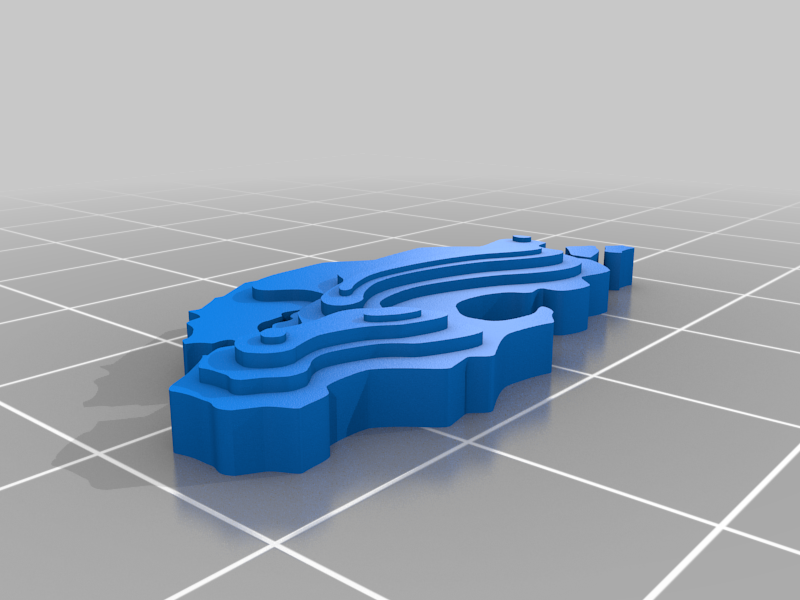Free 3D file Avatar: The Last Airbender Topographic Map 🗺️・3D printing ...