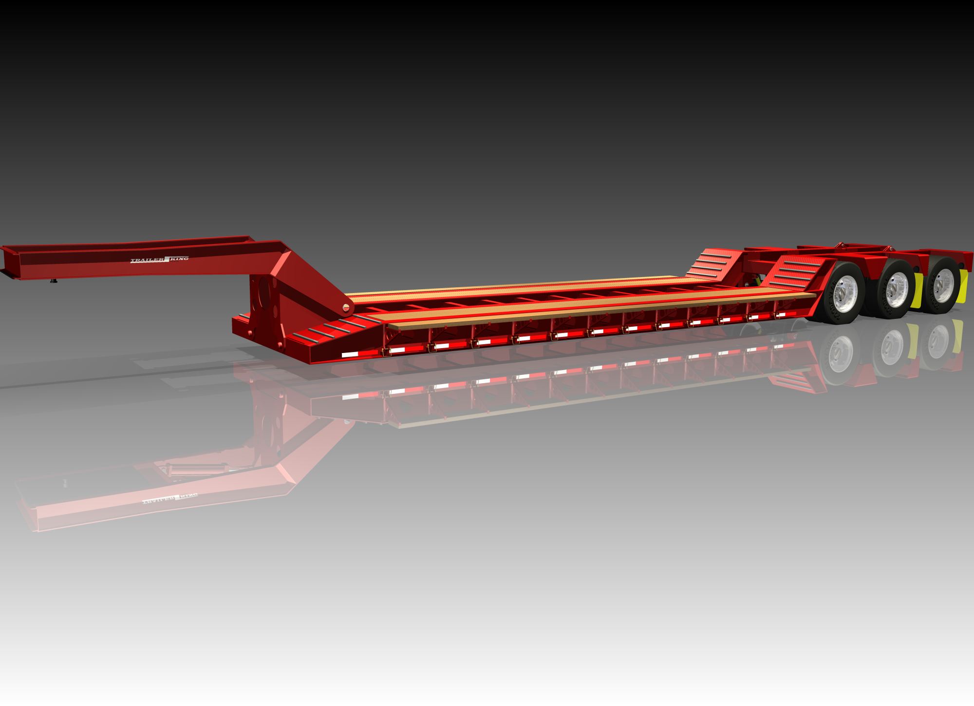 STL file Lowboy trailer・3D printer model to download・Cults