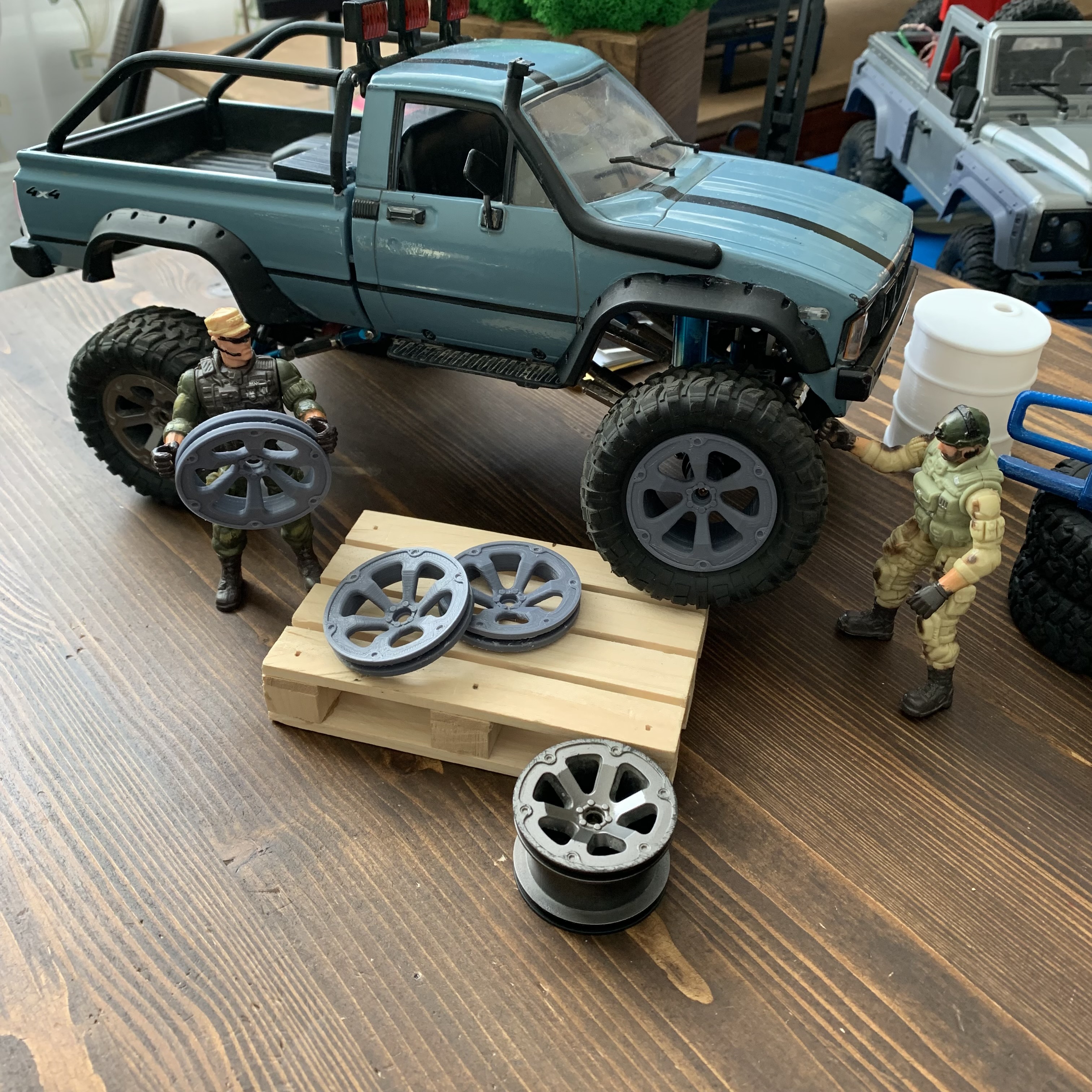 STL file WPL wheel・3D printer design to download・Cults