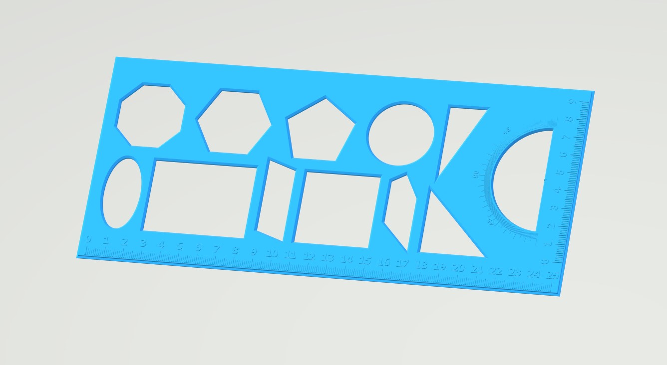 Free STL file Ruler・3D print design to download・Cults