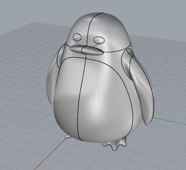 Free STL file Penguin 🐧・Template to download and 3D print・Cults