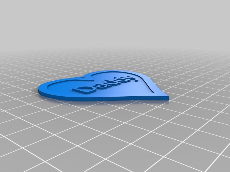 Free 3D file Daddy heart・3D printable object to download・Cults