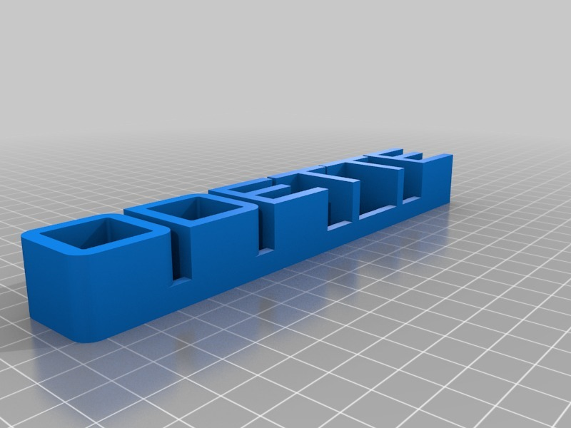 Free 3D file ODETTE 3D name plate・3D printable design to download・Cults